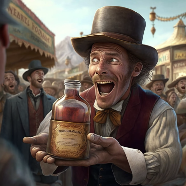 Dr. Chevallier's Magic Elixir - inkwaste